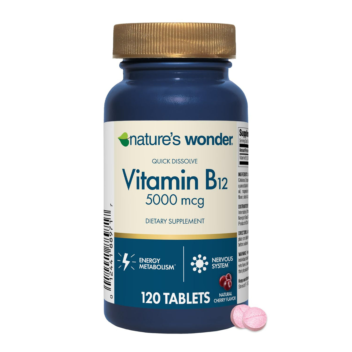 Nature's Wonder Vitamin B12 tablets