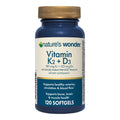 Nature's Wonder vitamin K2 softgels