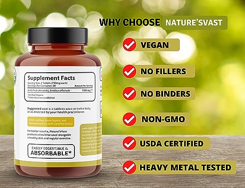 Nature'sVast Amla for digestive support