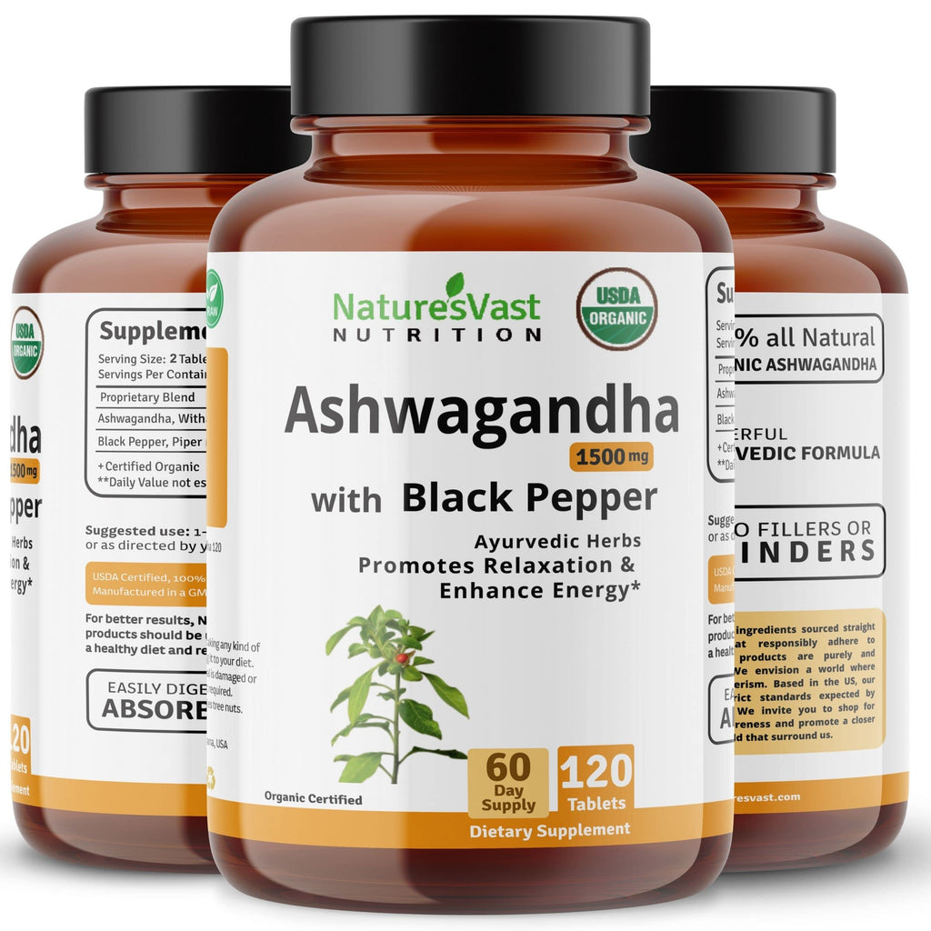 Nature'sVast health supplements for energy