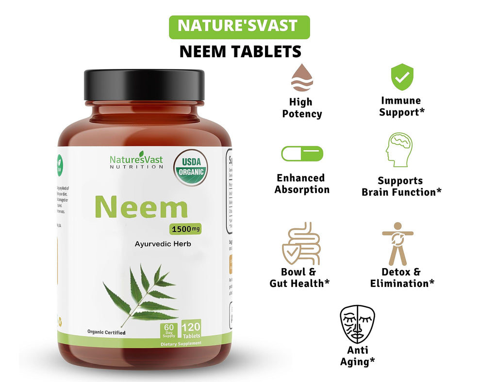 Nature'sVast neem for holistic health