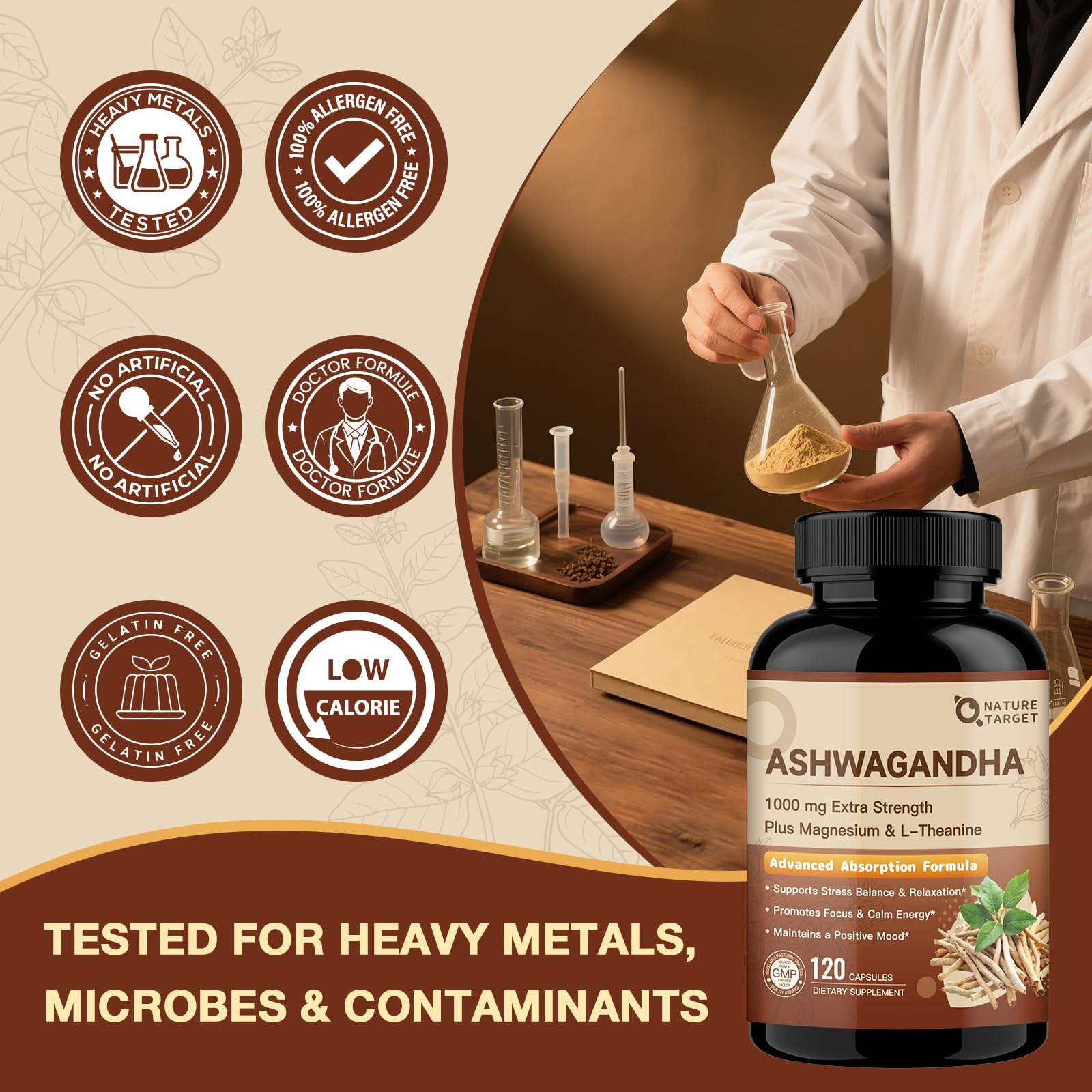 NATURE TARGET ashwagandha for better sleep