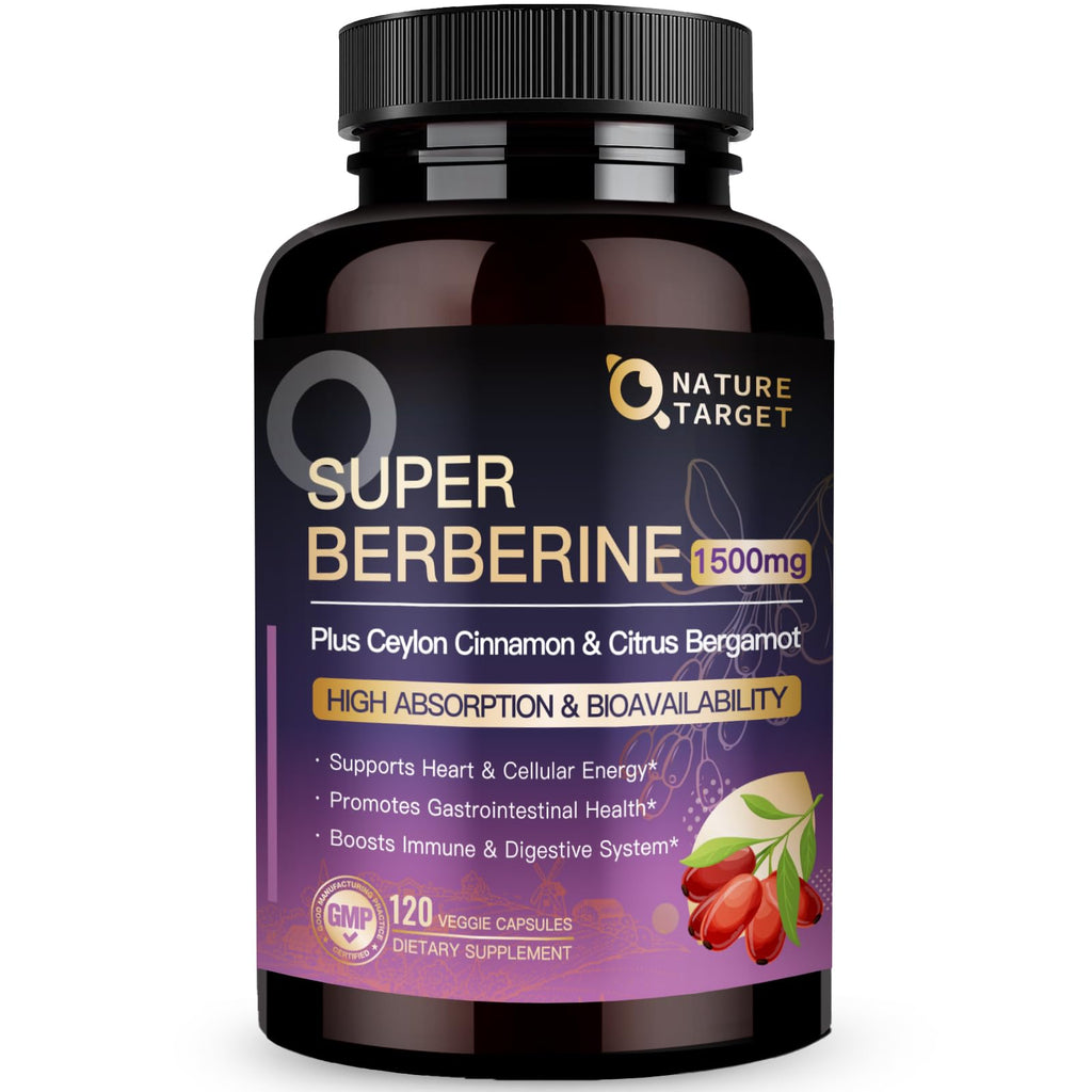 NATURE TARGET Berberine health supplement