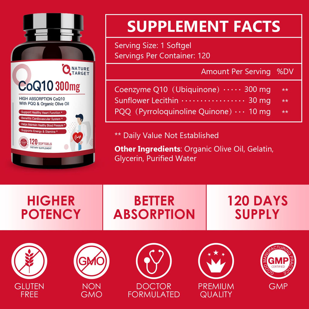 nature target coq10 300 mg benefits