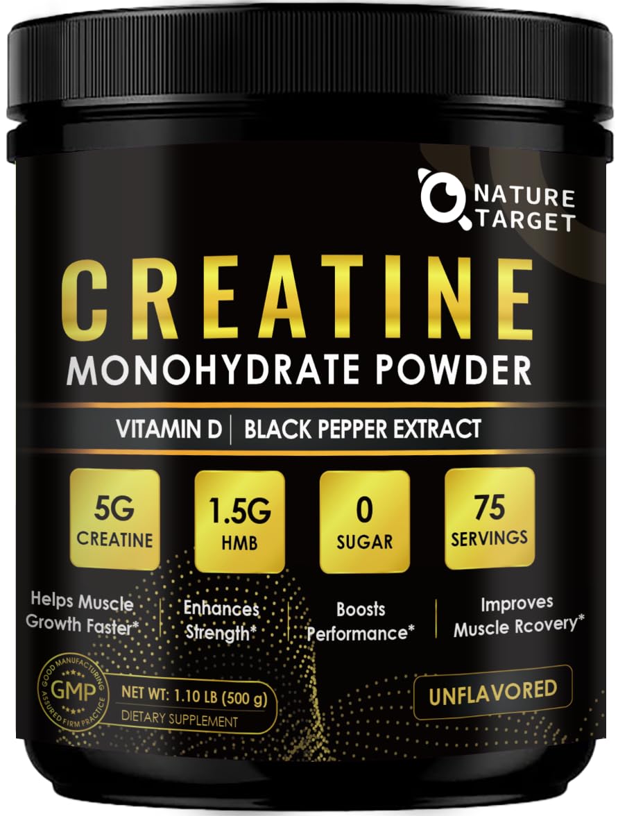 NATURE TARGET creatine monohydrate supplement