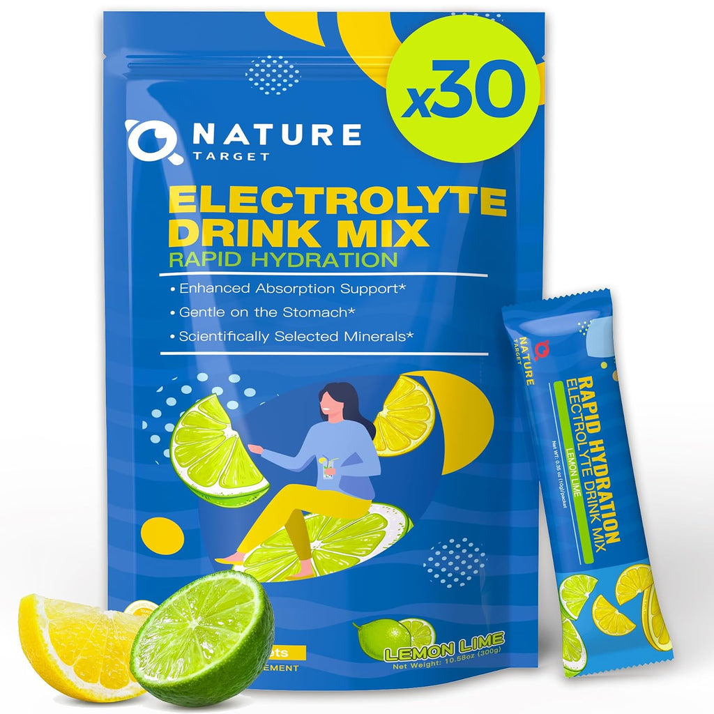 NATURE TARGET electrolytes powder for hydration