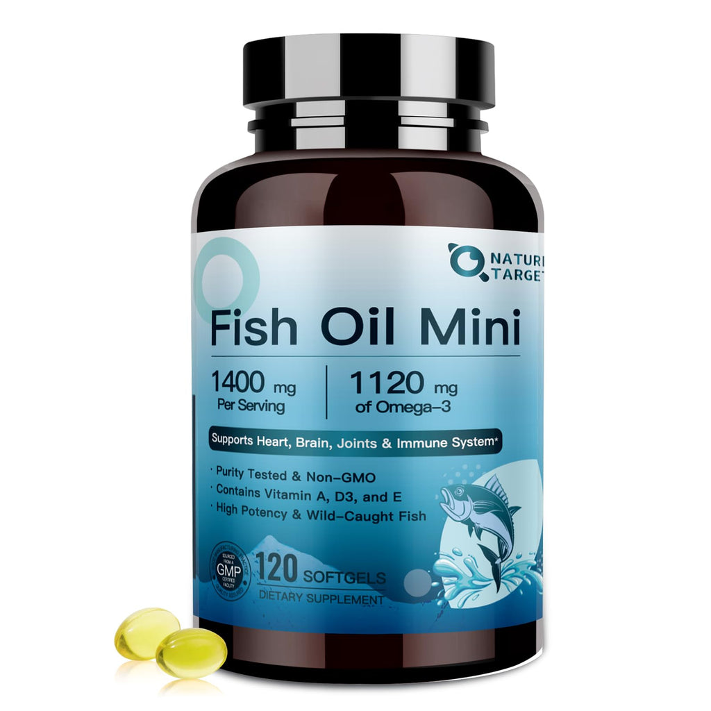 NATURE TARGET fish oil softgels