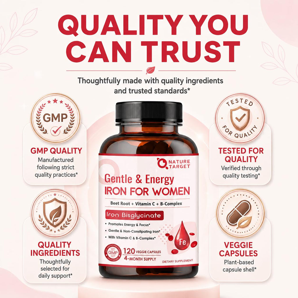 Nature Target iron for healthy blood