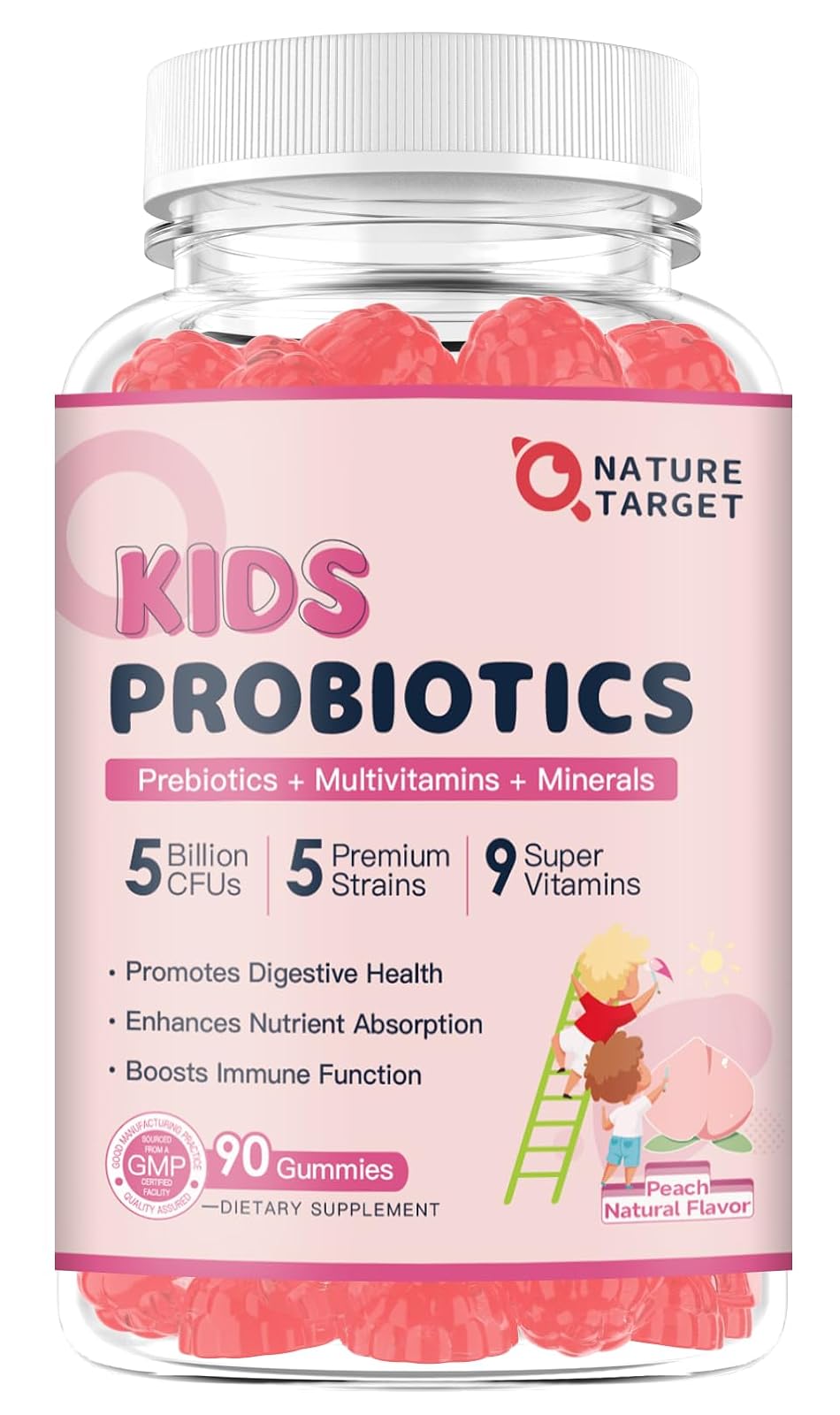 NATURE TARGET kids probiotic gummies