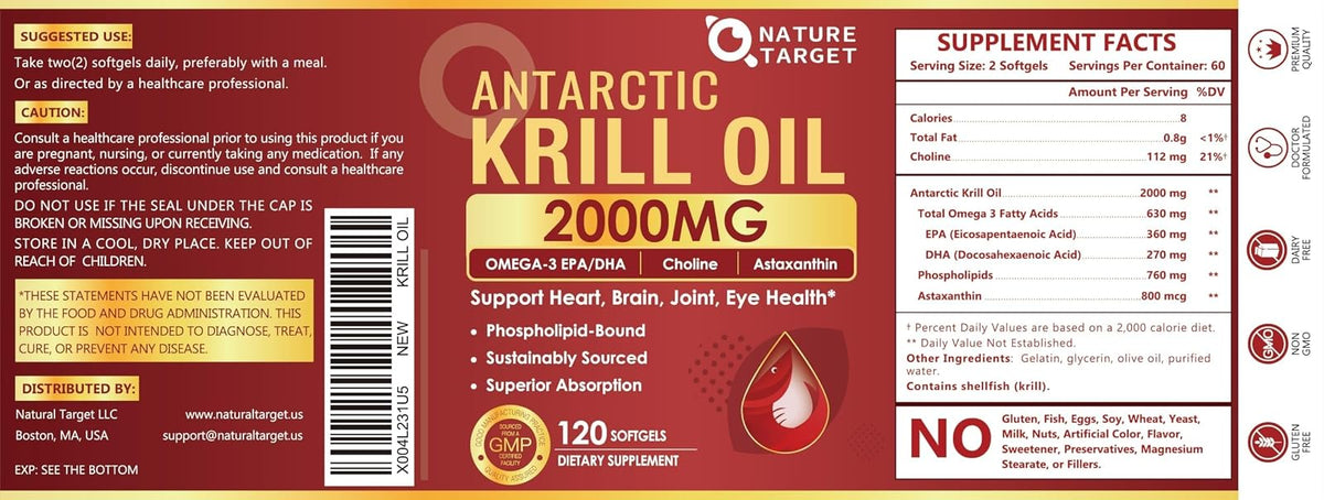 NATURE TARGET krill oil for wellness
