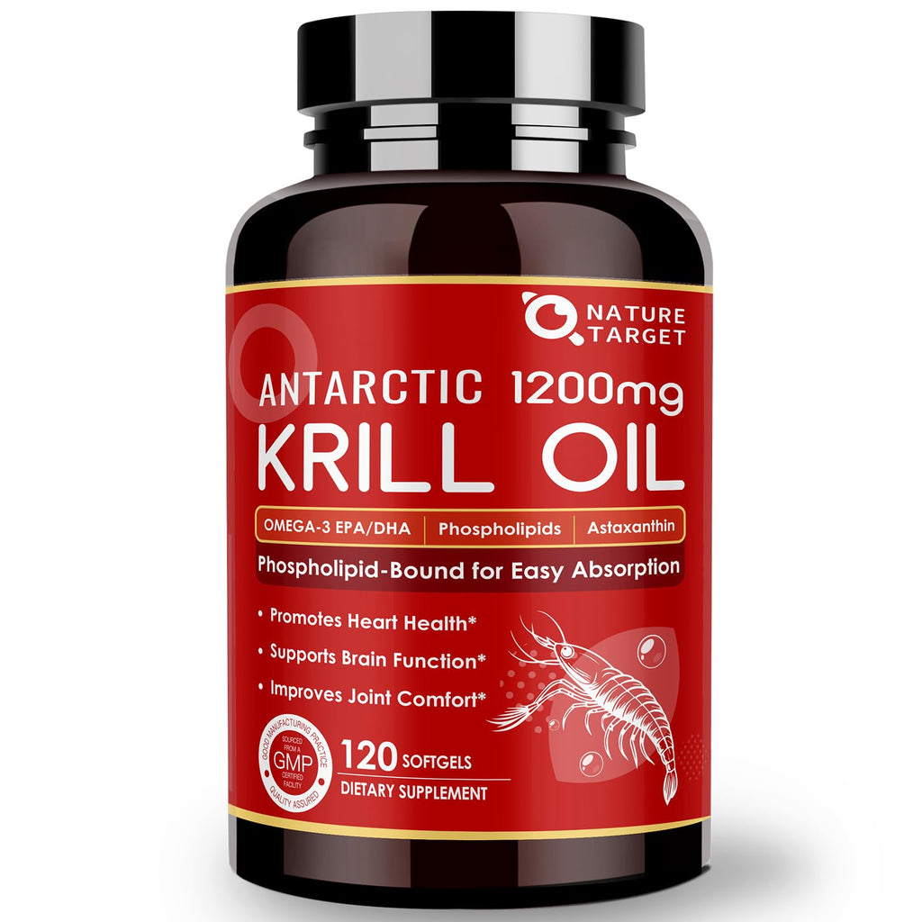 NATURE TARGET krill oil softgels