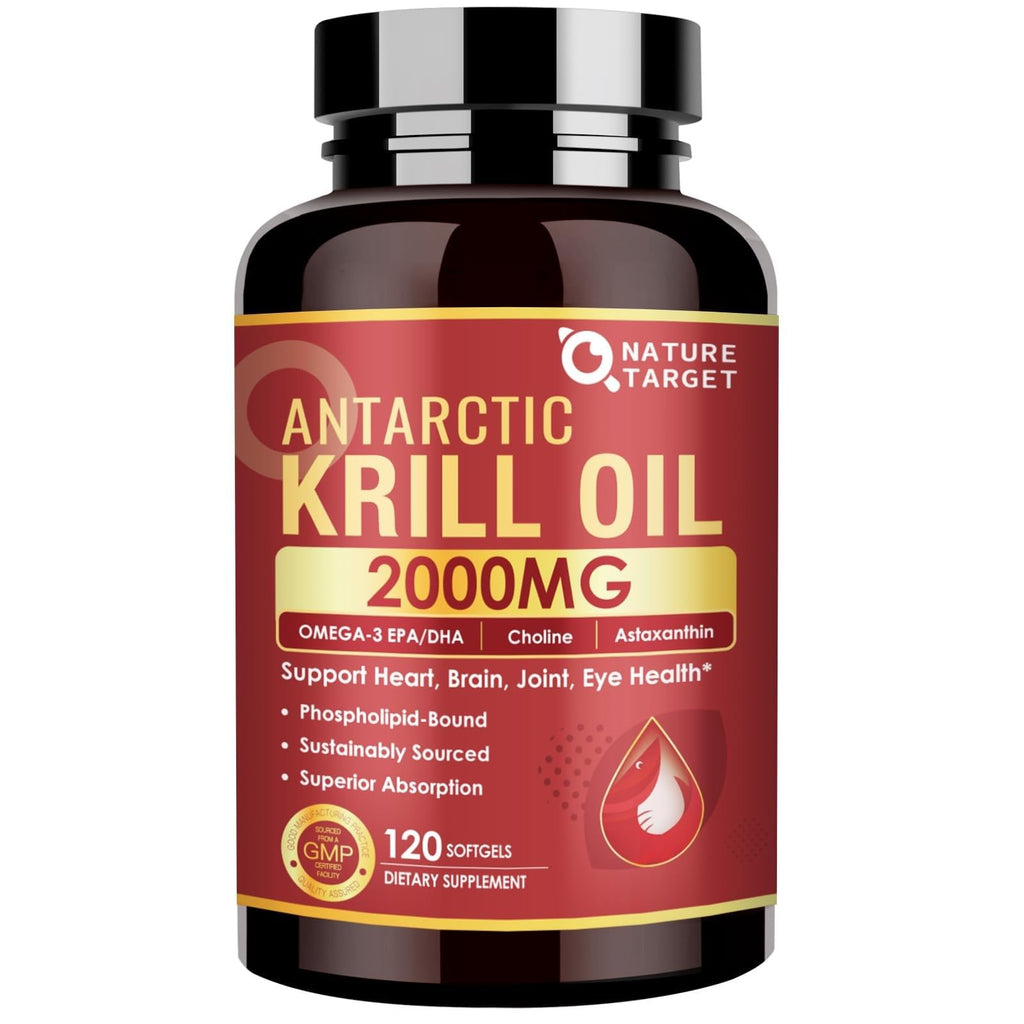 NATURE TARGET krill oil softgels