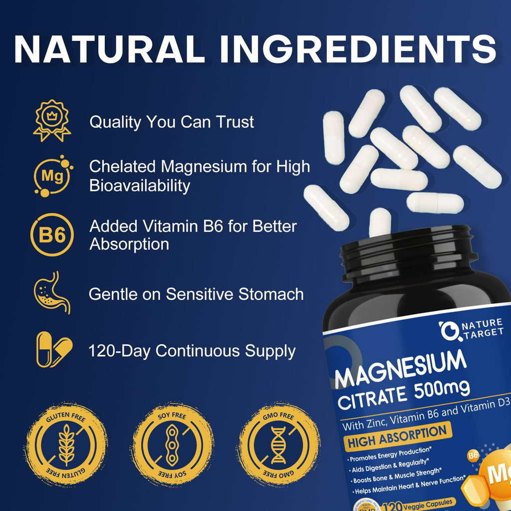 NATURE TARGET magnesium for better sleep
