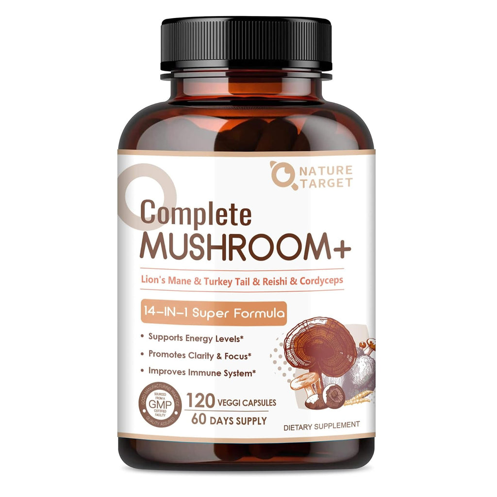 NATURE TARGET mushroom blends for immunity