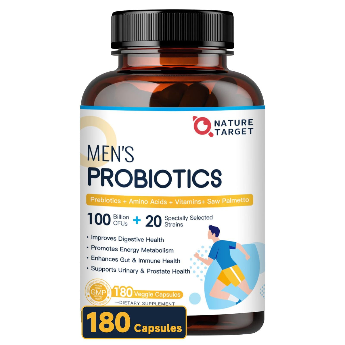 NATURE TARGET probiotics for digestive health