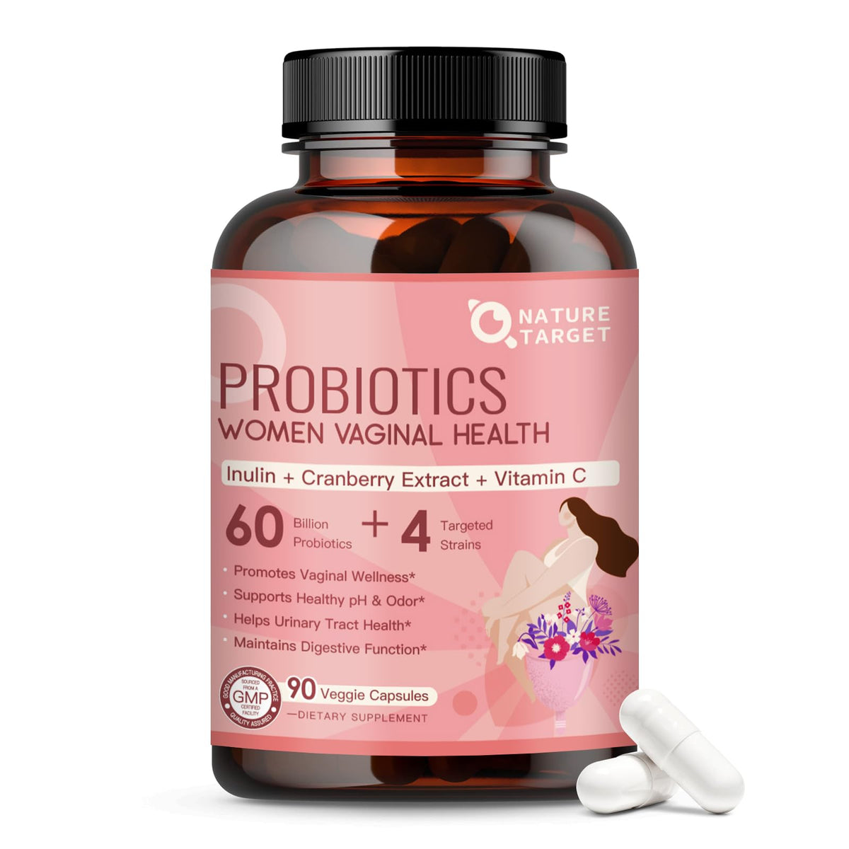 NATURE TARGET vaginal probiotics for women