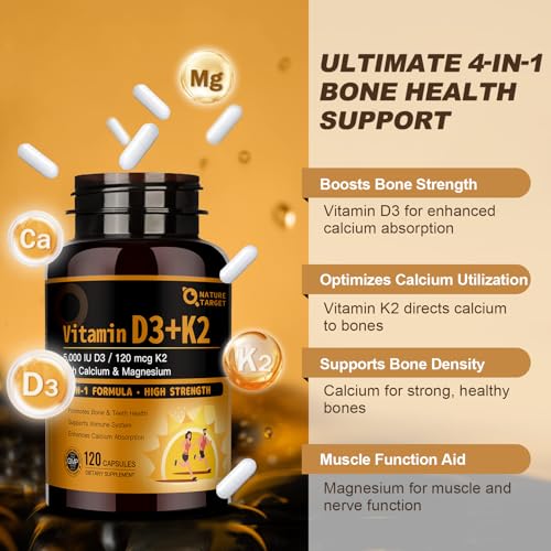 NATURE TARGET Vitamin D3 benefits