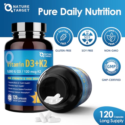 NATURE TARGET vitamin D3 capsules