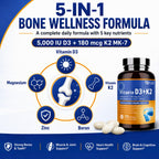 NATURE TARGET Vitamin D3 K2 for bones