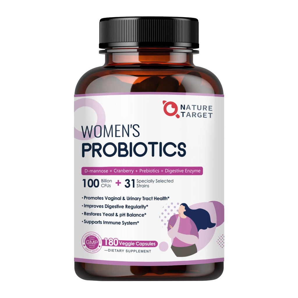 NATURE TARGET women's probiotics for gut health