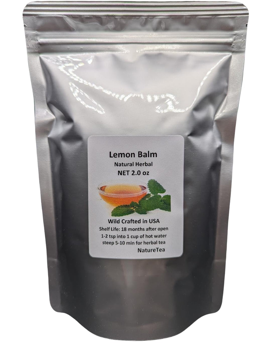 Nature Tea lemon balm herbal infusion
