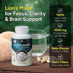 Naturealm lion's mane for cognitive support