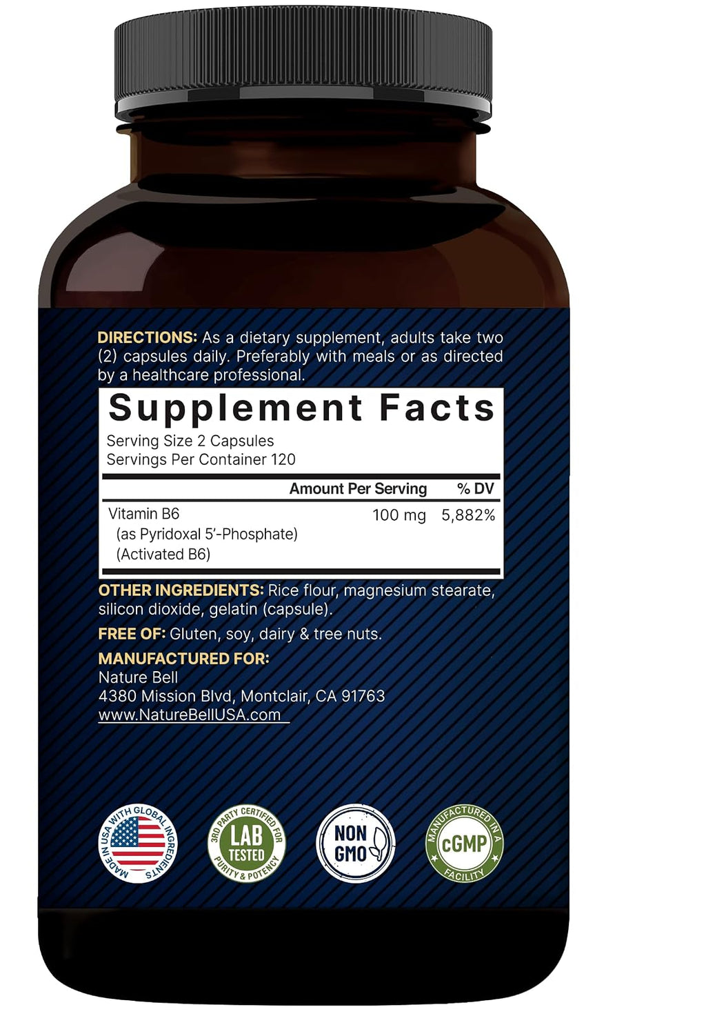NatureBell 240 capsules for long-lasting supply