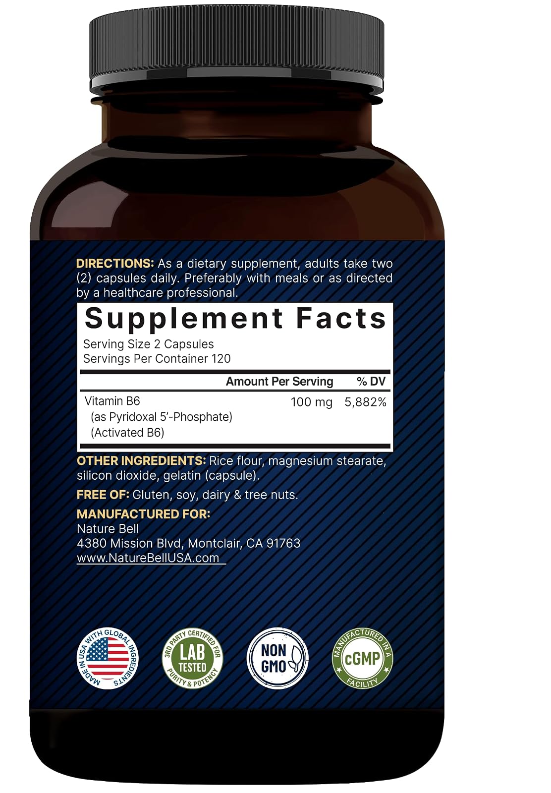 NatureBell 240 capsules for long-lasting supply