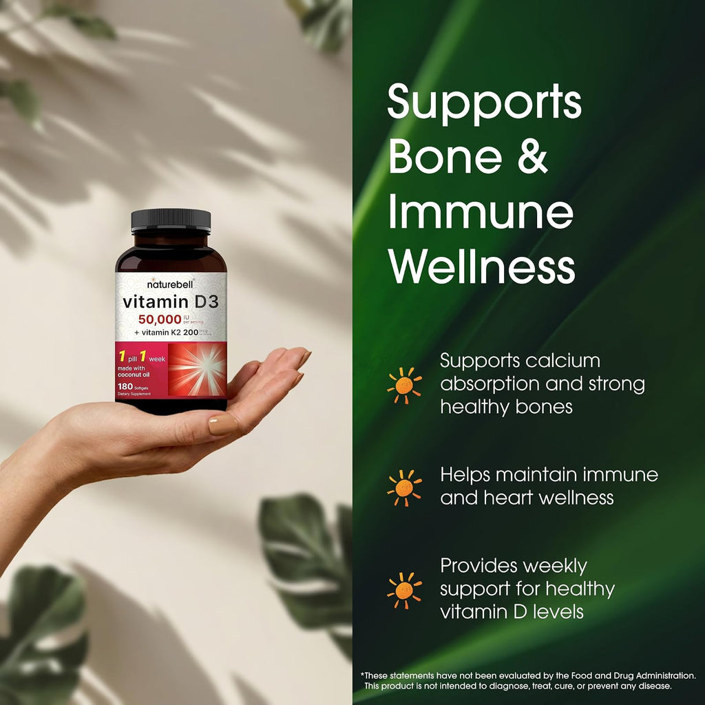 NatureBell 50,000 IU softgels