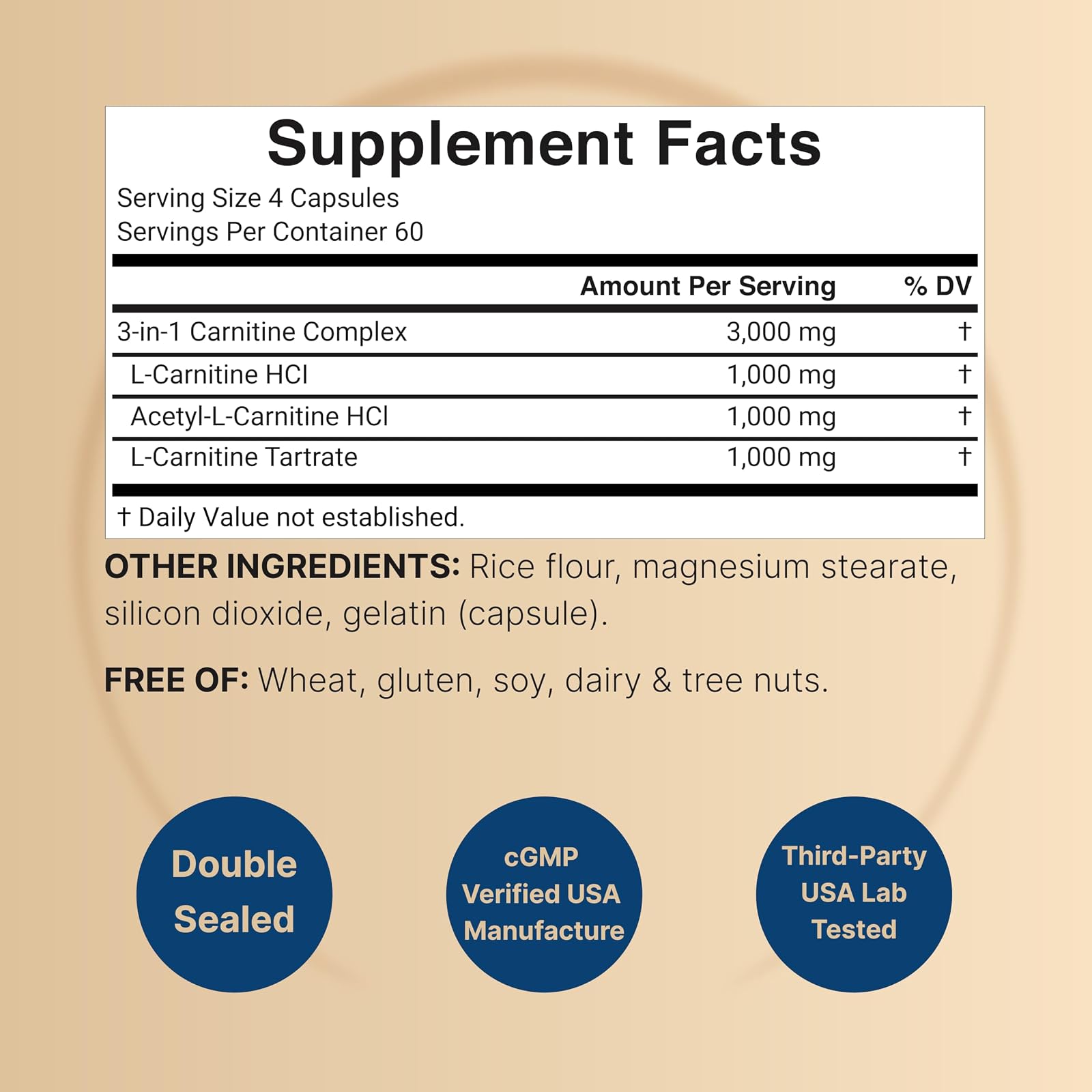 naturebell acetyl l-carnitine benefits