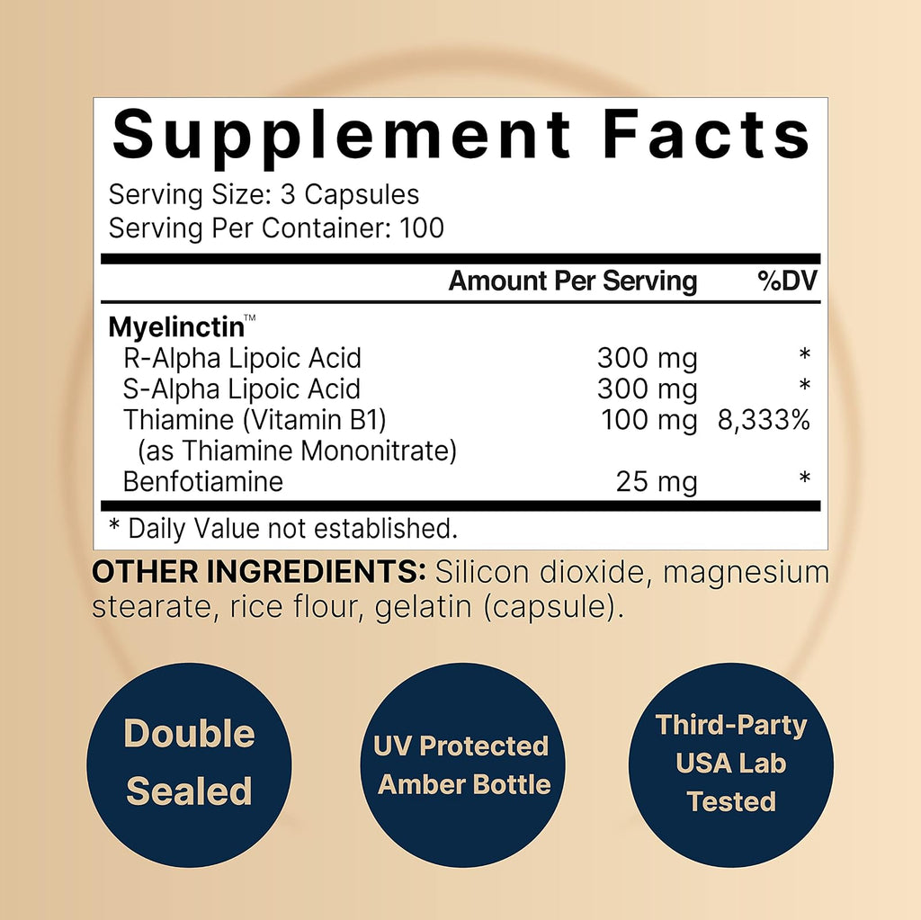 NatureBell alpha lipoic acid capsules