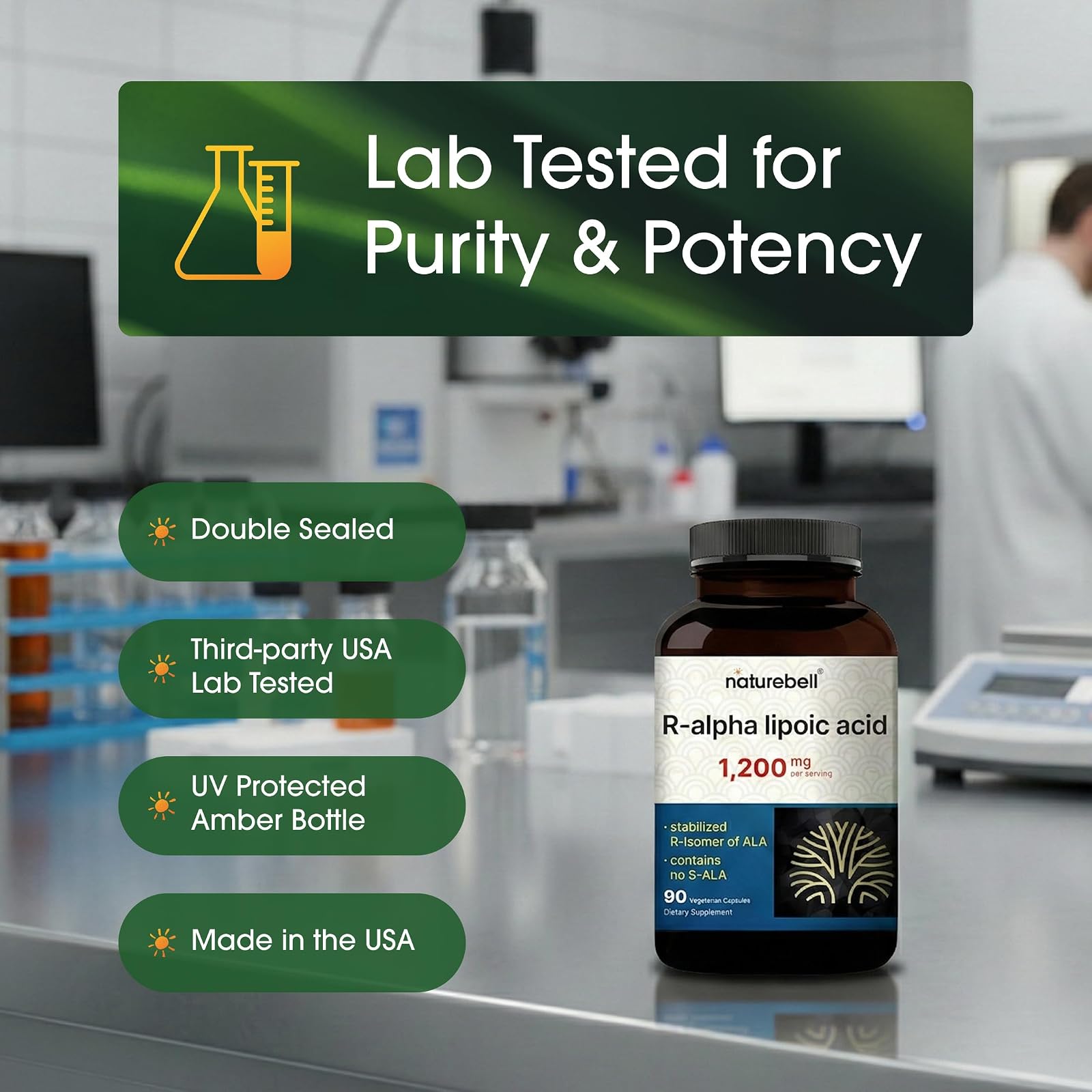 naturebell alpha lipoic acid for energy