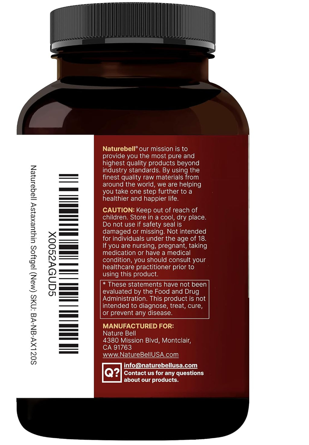 NatureBell antioxidant softgels for daily use