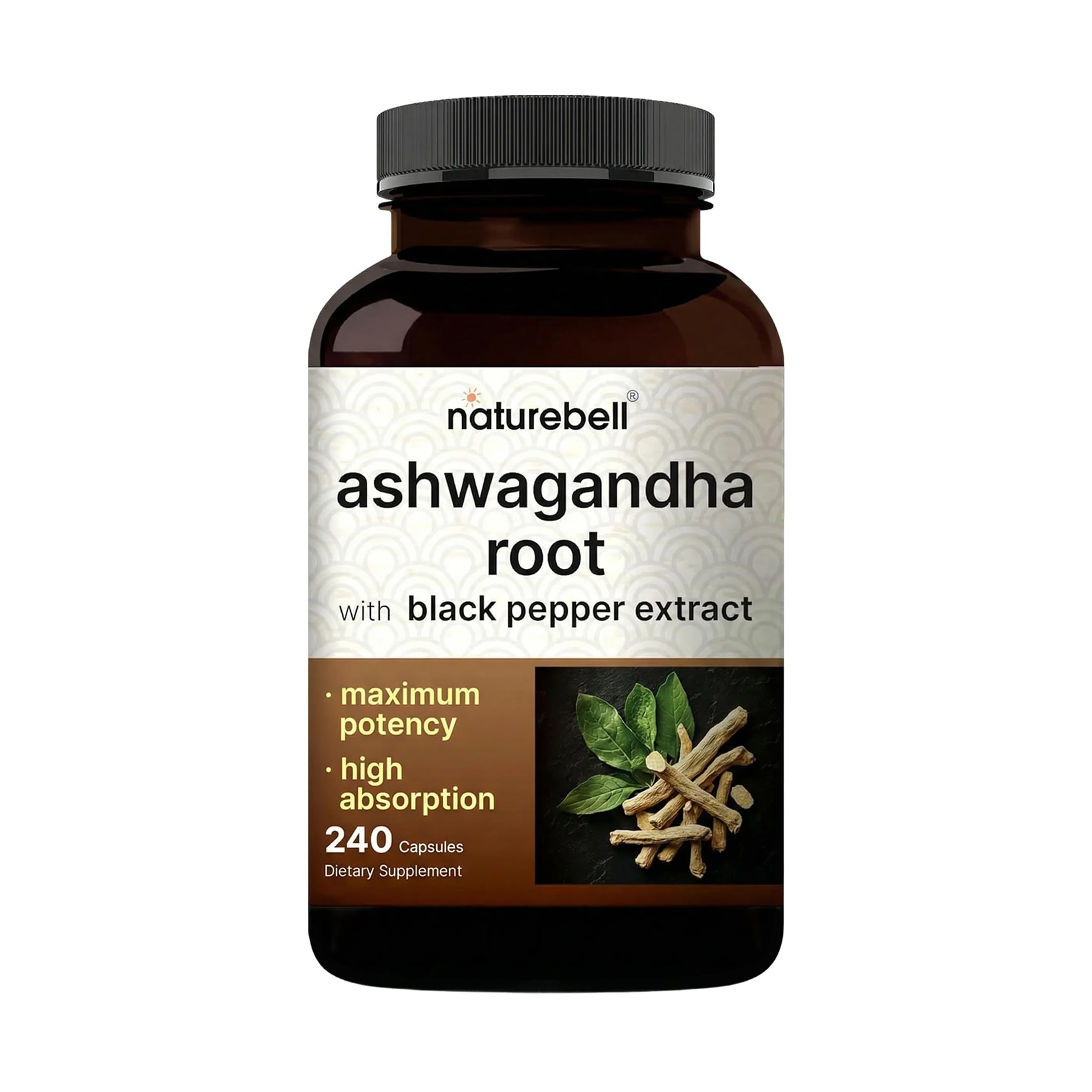 NatureBell ashwagandha capsules for relaxation