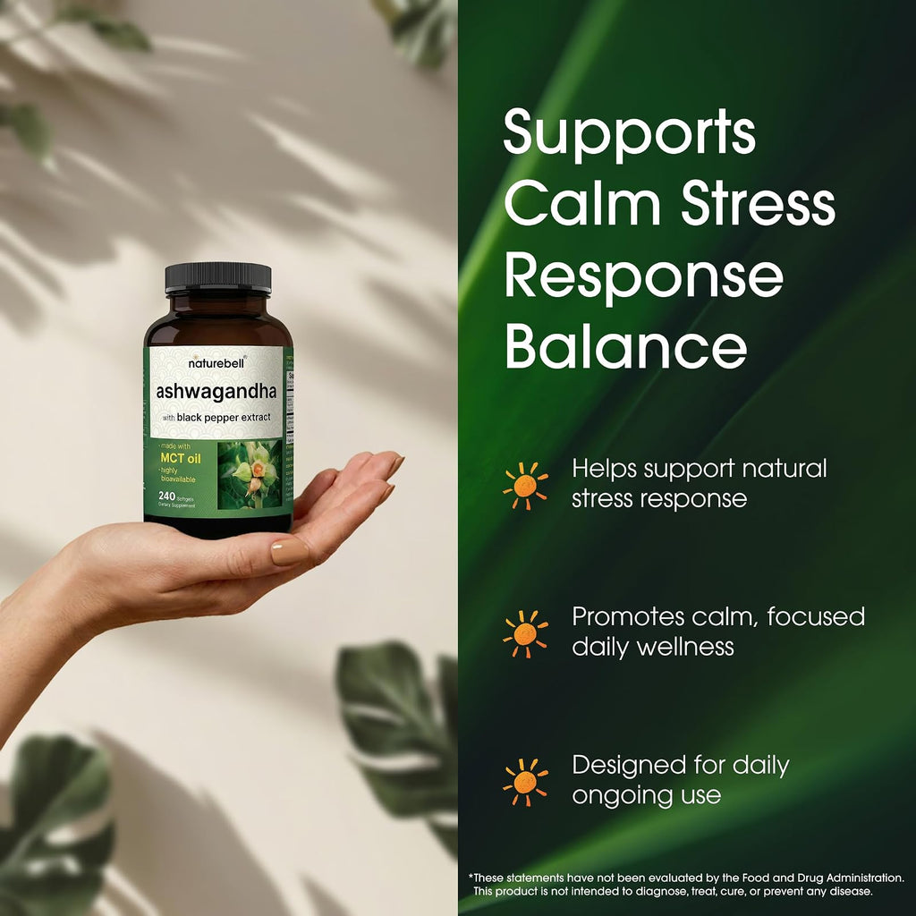 NatureBell Ashwagandha for better sleep