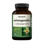 NatureBell Ashwagandha softgels for stress relief