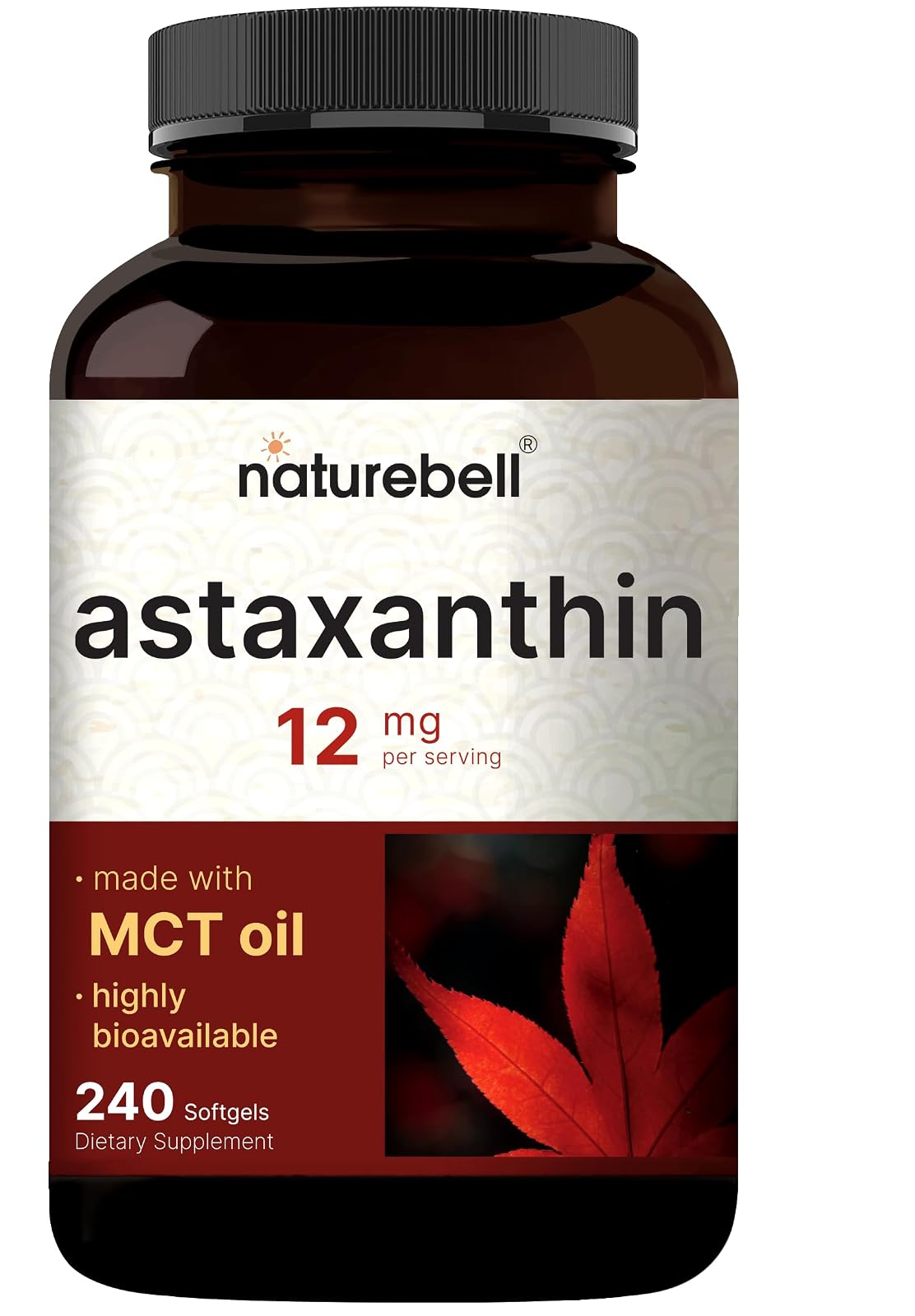 NatureBell Astaxanthin softgels for vitality