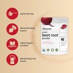 NatureBell beet root powder for energy boost