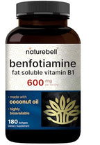 NatureBell Benfotiamine 600 mg softgels