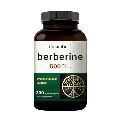 NatureBell berberine 500 mg capsules