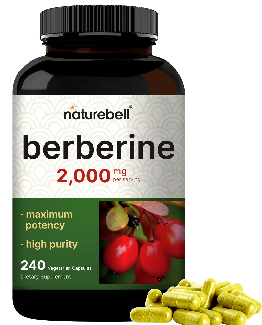 NatureBell Berberine supplement for heart health