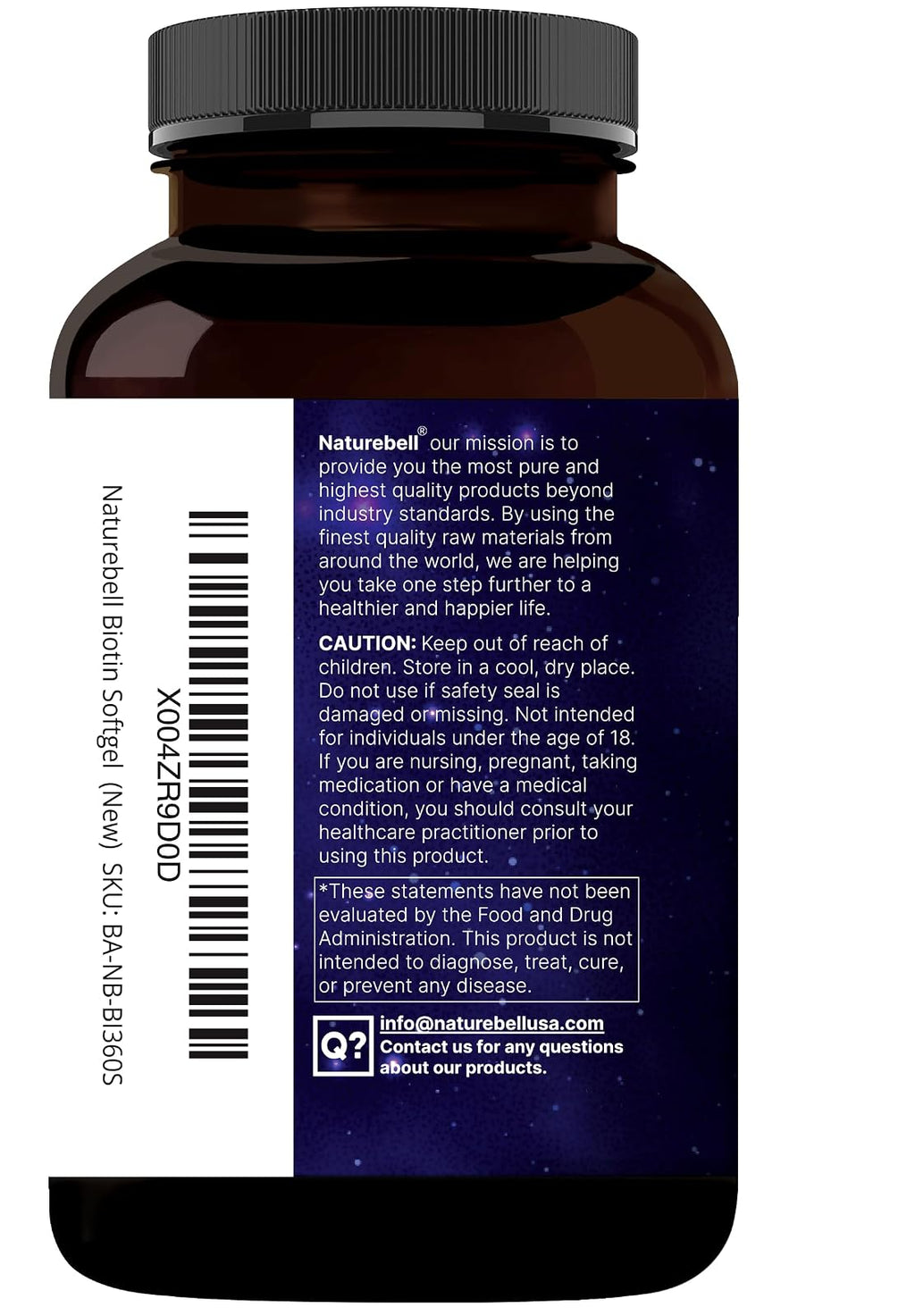 NatureBell biotin for overall health