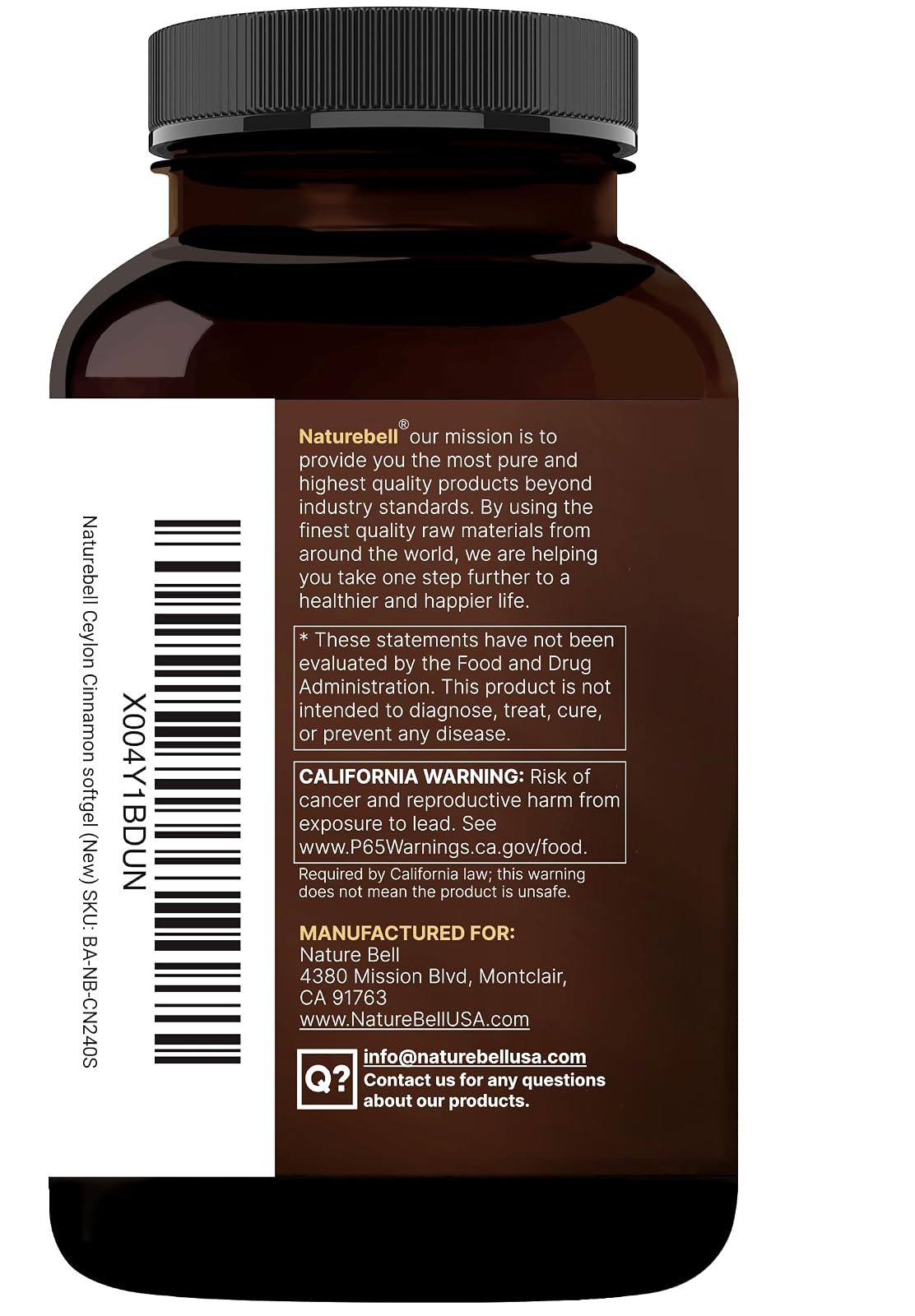 NatureBell cinnamon for immune support