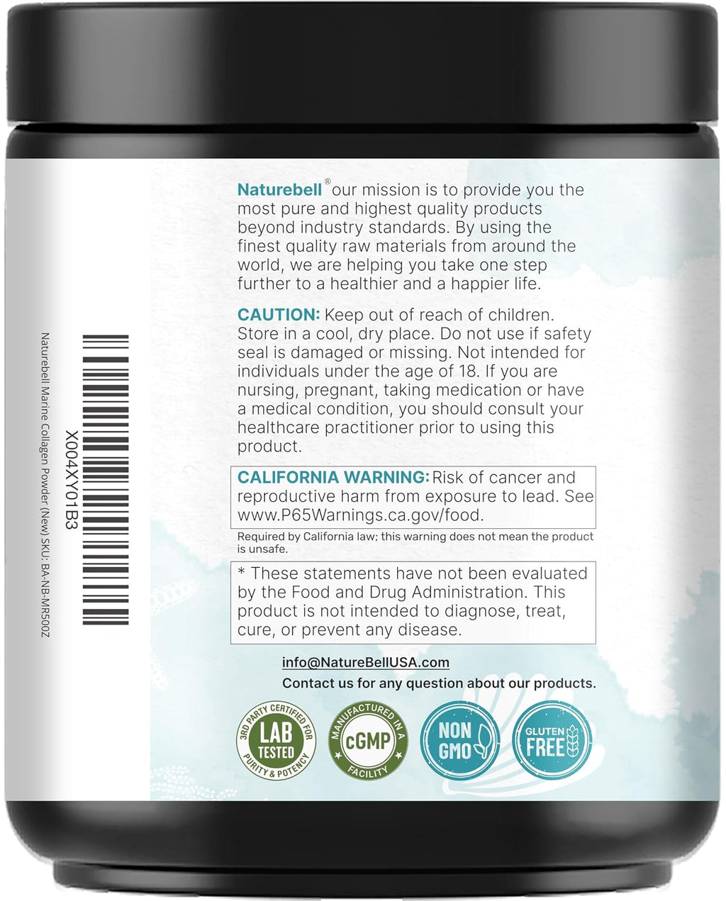 NatureBell collagen powder for nails