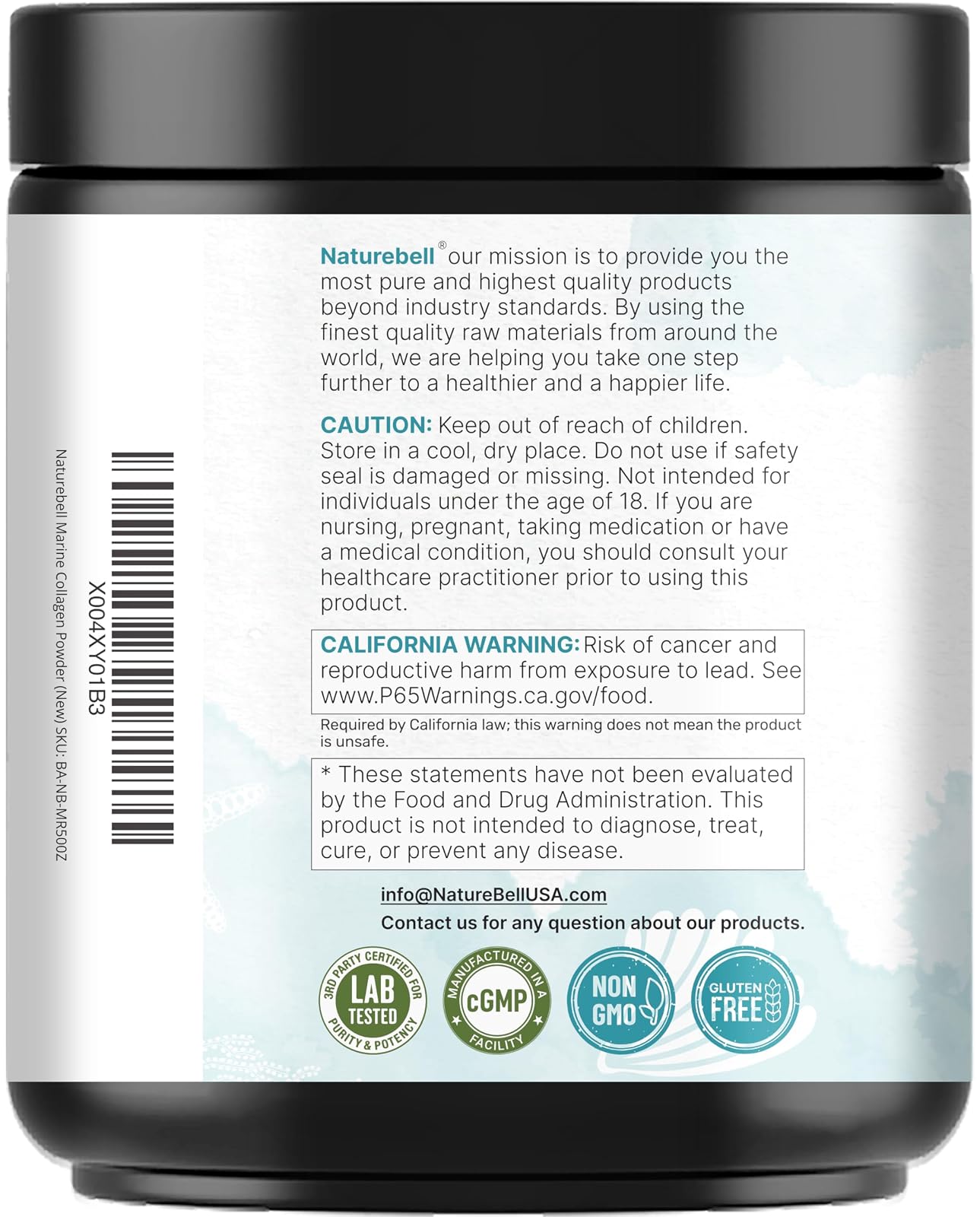 NatureBell collagen powder for nails