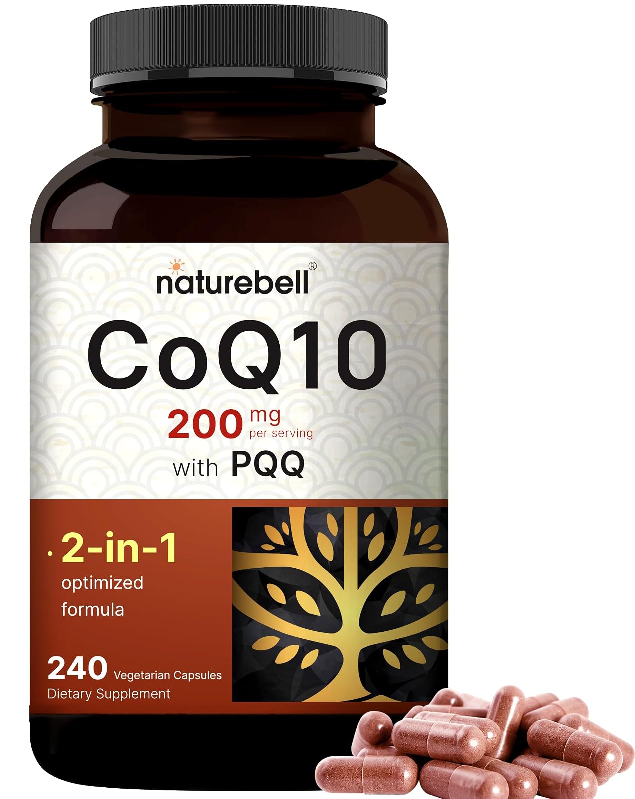 NatureBell CoQ10 200 mg capsules
