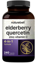 NatureBell elderberry capsules with vitamin C