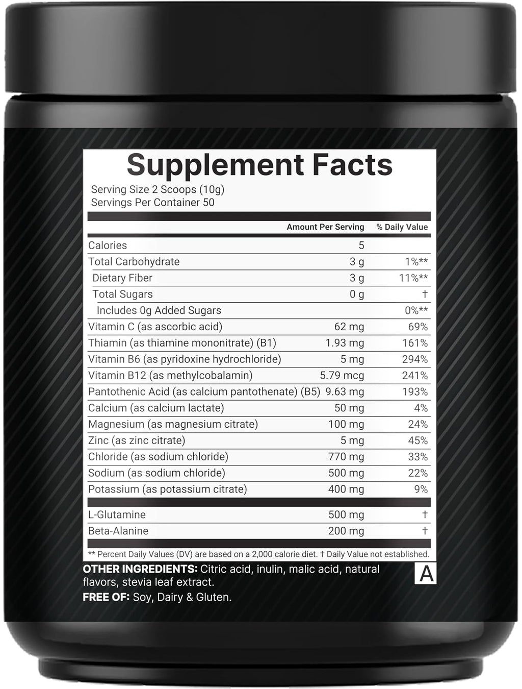 NatureBell electrolyte mix for sports performance