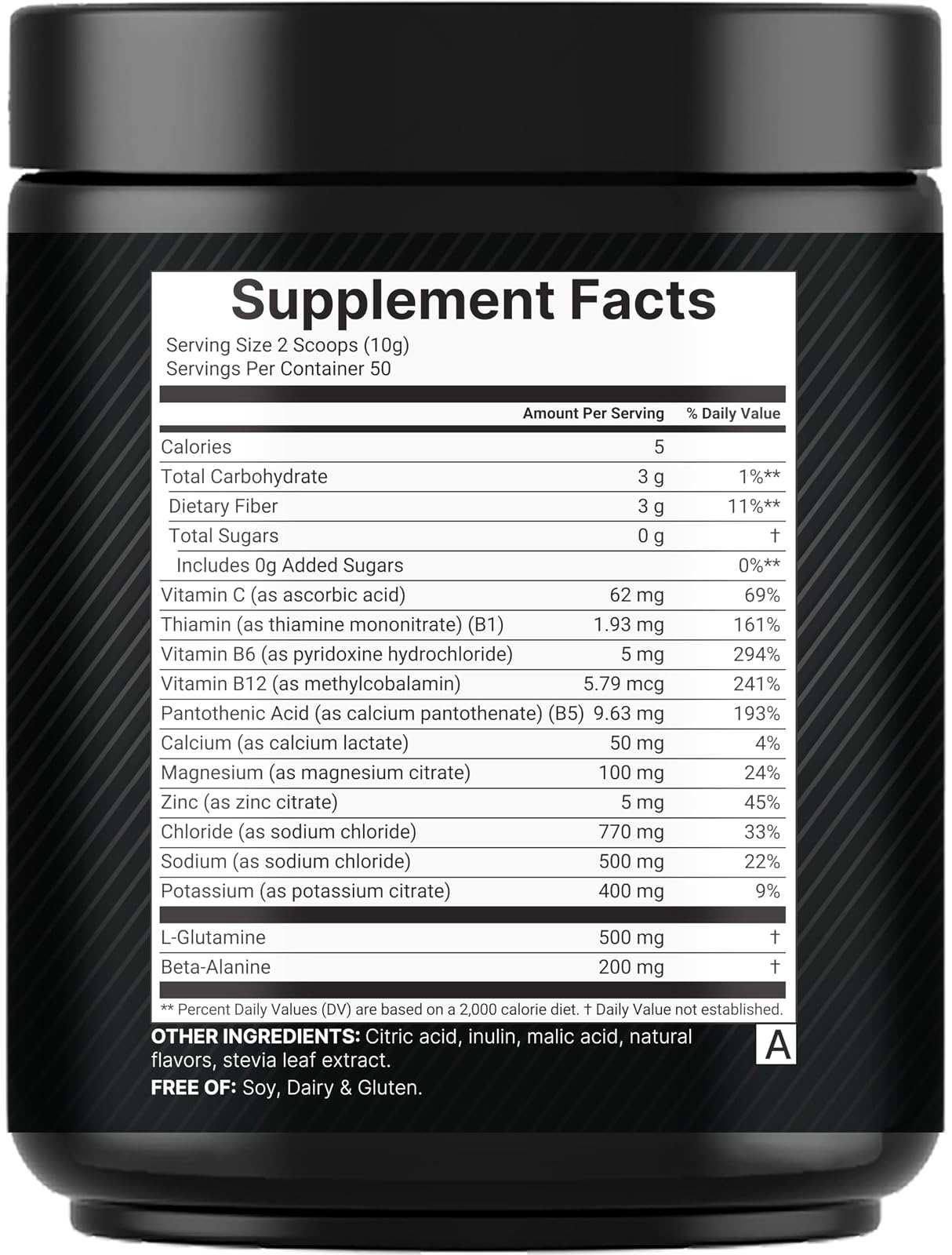 NatureBell electrolyte mix for sports performance