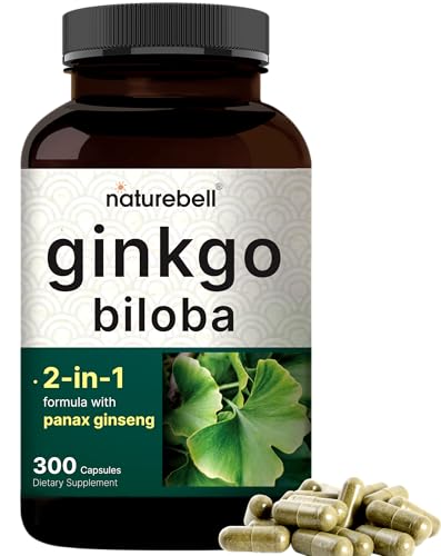 NatureBell ginkgo biloba capsules for energy
